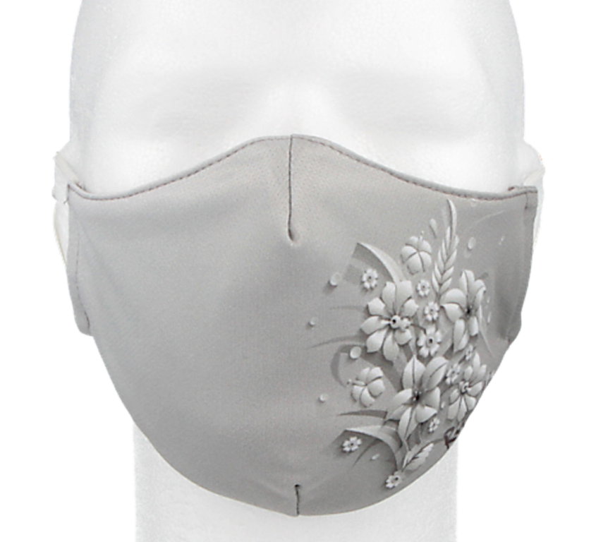 Rouška design KYTICE R977DH | čepice, šátky, čelenky, nákrčníky